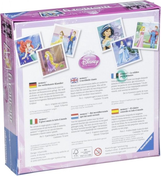 Ravensburger Disney Princess memory® | Games | bol.com