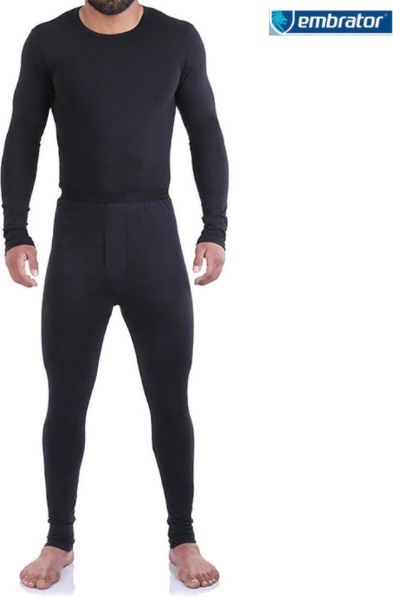 Embrator mannen Boxershort Thermo lang zwart maat L | bol.com