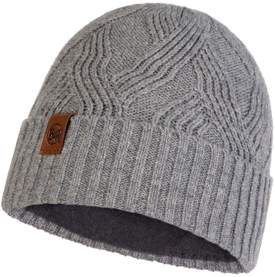 Buff - Gebreide Polar Muts Artur voor volwassenen - Grijs | bol