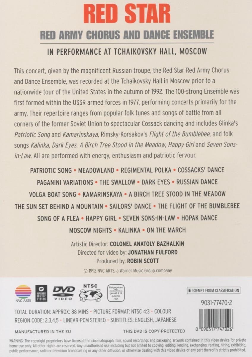 Red Star Red Army Chorus - Concert, Red Star Red Army Chorus | Muziek ...