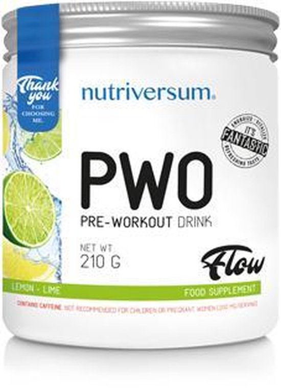 Pre Workout Lemon-lime | bol.com