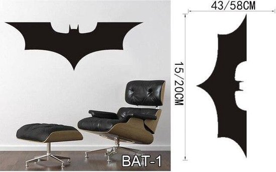 3D Sticker Decoratie Nieuw Super Batman Hero Vinyl Wall Art Sticker ...