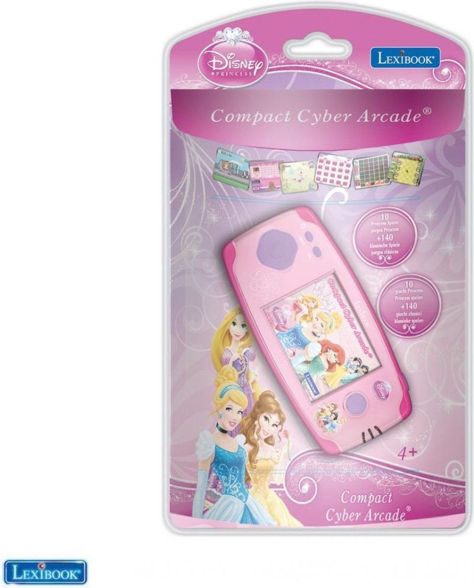 Lexibook Disney Princess - Compact Cyber Arcade Console - Disney ...