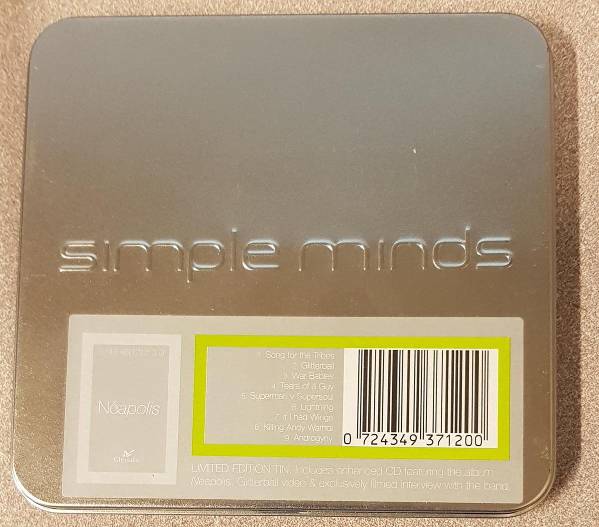 Néapolis, Simple Minds | CD (album) | Muziek | bol.com