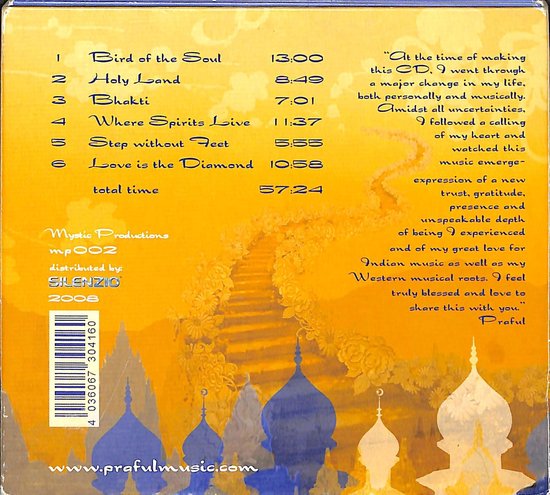 Where spirits live, Praful Mystik | CD (album) | Muziek | bol.com