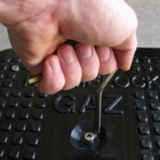 Hermelock deksel lift sleutel - KE1 | bol.com