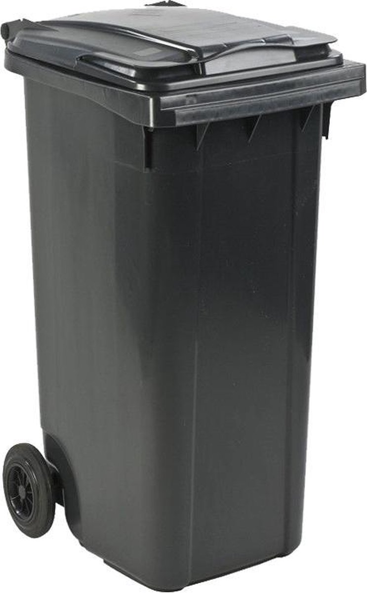 Minicontainer 140 liter grijs - Container 140 liter - Kliko | bol.com