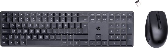 HP Draadloos Toetsenbord en Muis Combo - Qwerty - Zwart - HP650 | bol