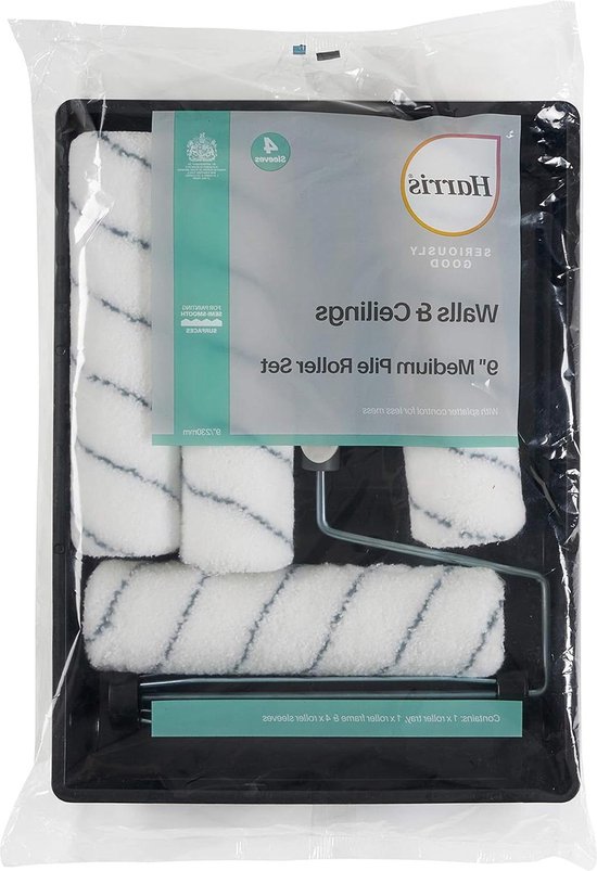 Serieuze goede muren en plafonds verfroller set 9 inch - Harris ...