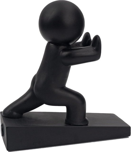 Leuke deurstopper, Buddy decoratieve deurstop, beschermt je vloeren ...