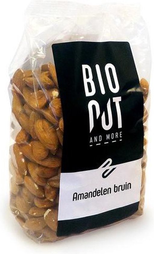 BioNut Biologische Bruine Amandelen 500GR | bol
