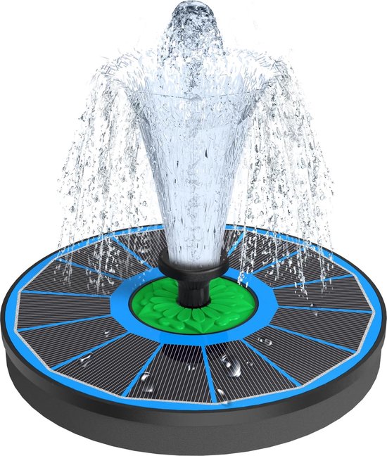 Fontein op Zonneenergie - Solar Fontein - Water Fontein - Geschikt voor ...