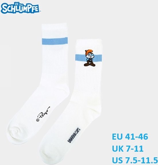 Bavarian Caps Smurfen Sokken - Grote Smurf in Beiern kostuum - Maat 41 ...