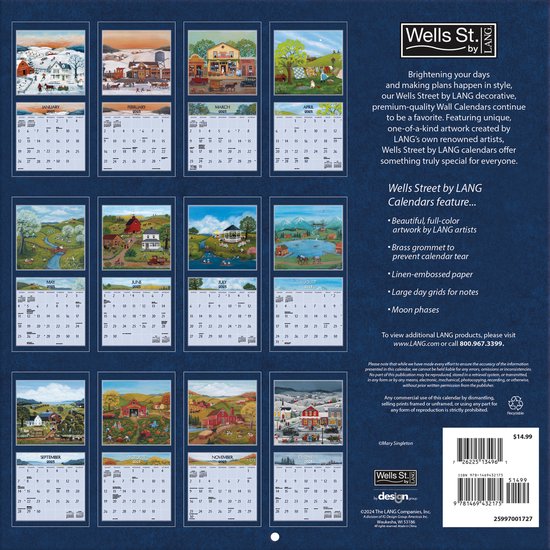 Folk Life Kalender 2025 | bol