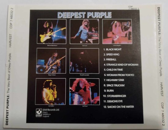 Deepest Purple: The Very Best Of Deep Purple [Jasrac Japan for Europe ...
