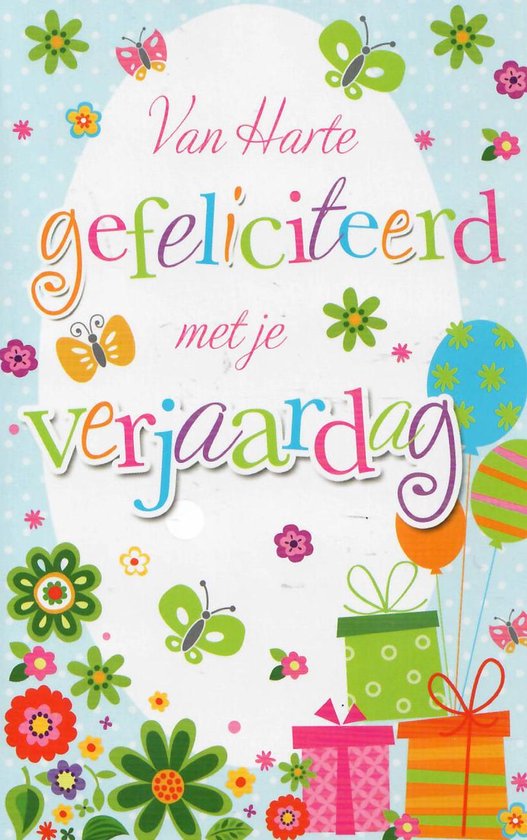 Van harte gefeliciteerd met je verjaardag | bol