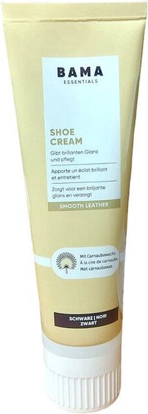 Bama Voedende Crème Gladleer Zwart | bol