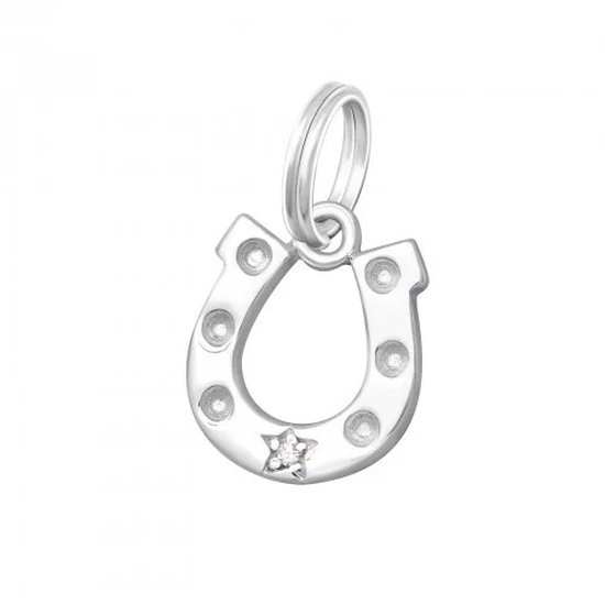 Kinder Bedel Hoefijzer incl. kettinkje en cadeaudoosje met paardenhoofd ...