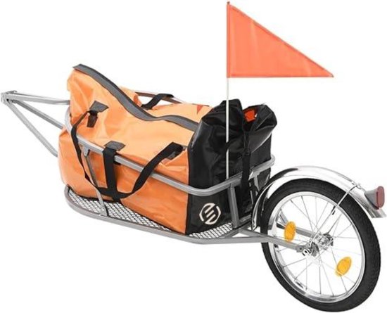Equivera Fietskar Bagage - Max 30 KG Gewicht - Met Trekhaak ...