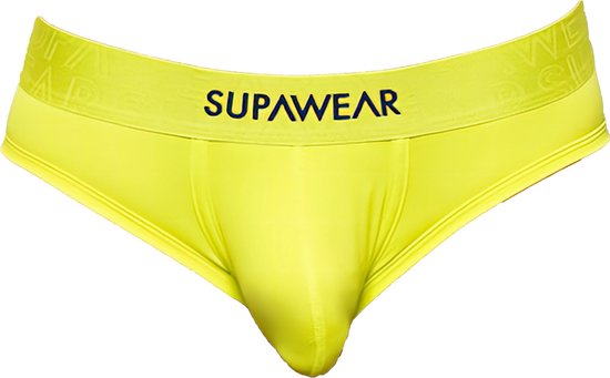 Supawear Neon Brief Cyber Lime - MAAT M - Heren Ondergoed - Slip voor ...
