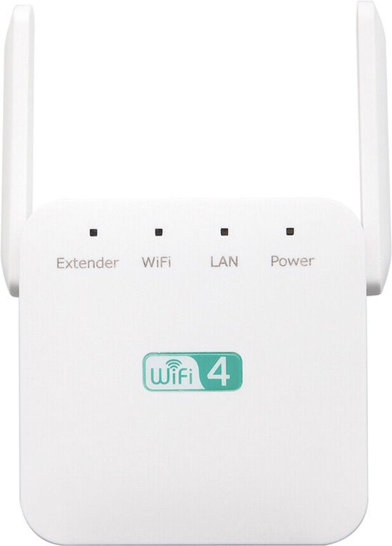 WiFi Repeater - 300 Mbps - WPS Knop - WiFi Extender - Super WiFi ...