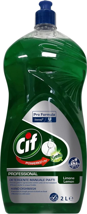Cif Professional - Afwasmiddel - Lemon - 2L | bol