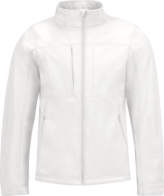 B&C Hooded Softshell / Men CGJM950 - White - L | bol