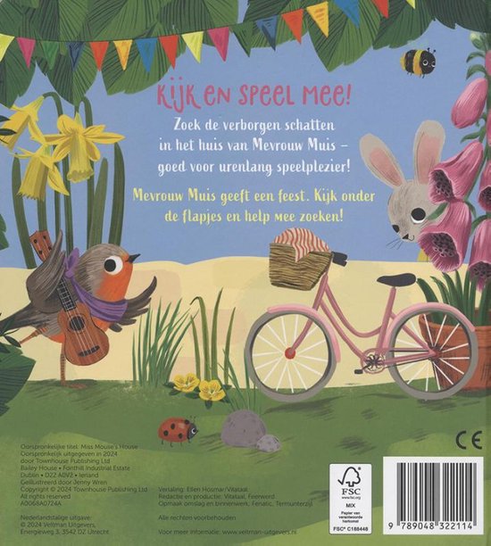 Het huis van mevrouw Muis | 9789048322114 | Boeken | bol