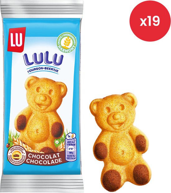 LU kids mix: Lulu chocolade beertjes & Prince Pocket chocolade koekjes - 33 stuks -... | bol