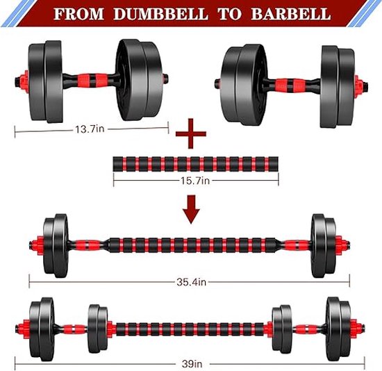 dumbbell set 5kg/2 | bol