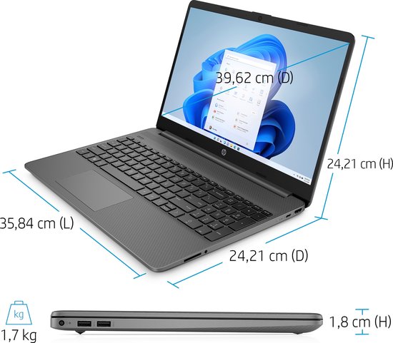 HP Laptop 15S-fq3002nb - 8GB - 512SSD Intel Pentium Silver Processor ...