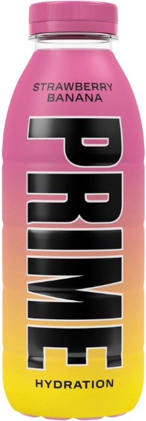 PRIME Hydration Drink Multipak Strawberry Banana (6x500ML) (UK) | bol