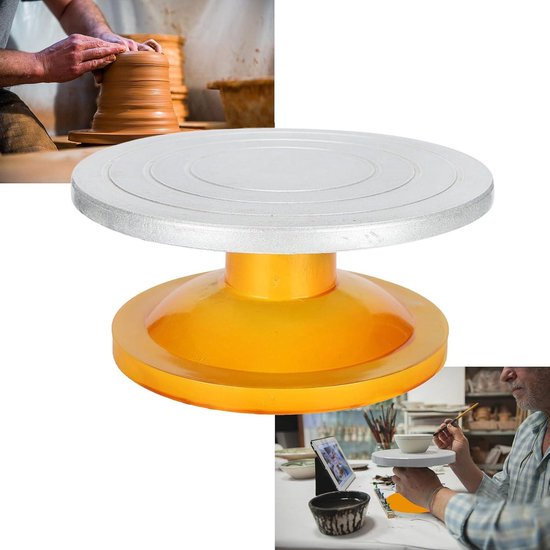 Pottery Wheel Turntable - Clay Sculpture - Model-Making - Art Supply | bol