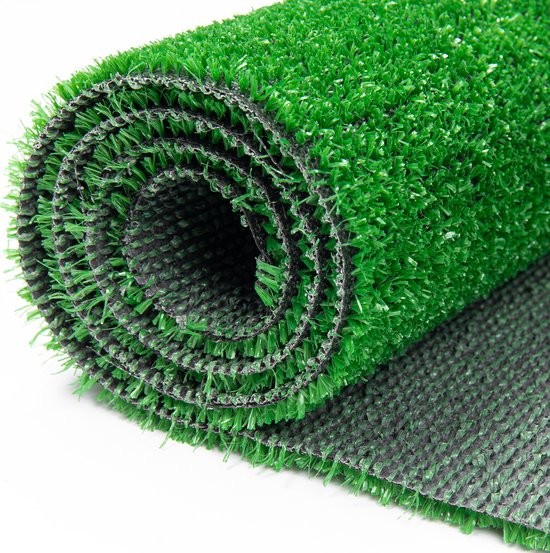 Tapiso Fanyo Kunstgras Gras Groen Grastapijt 10 mm Balkon Tuin Terras ...