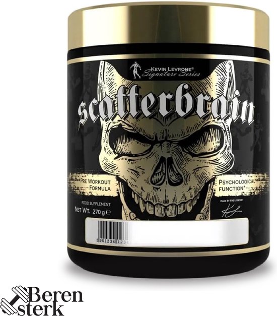 Levrone Scatterbrain - Pre-workout - met creatine - Muscle Pump - 270g - 60 porties -... | bol