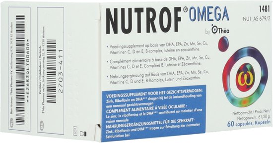 Nutrof Omega Capsules 60CP | bol