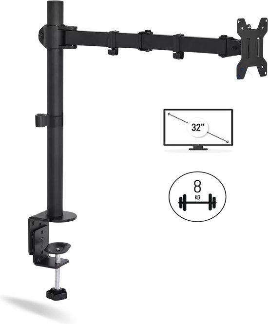 Boscer Monitor Arm - Monitor Arm 13-32 Inch - 8KG Draagkracht - Full ...