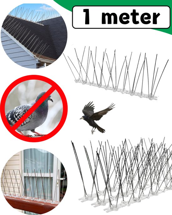 Summer Spark Duivenpinnen 1 meter - Vogelpinnen - Duivenverjager ...