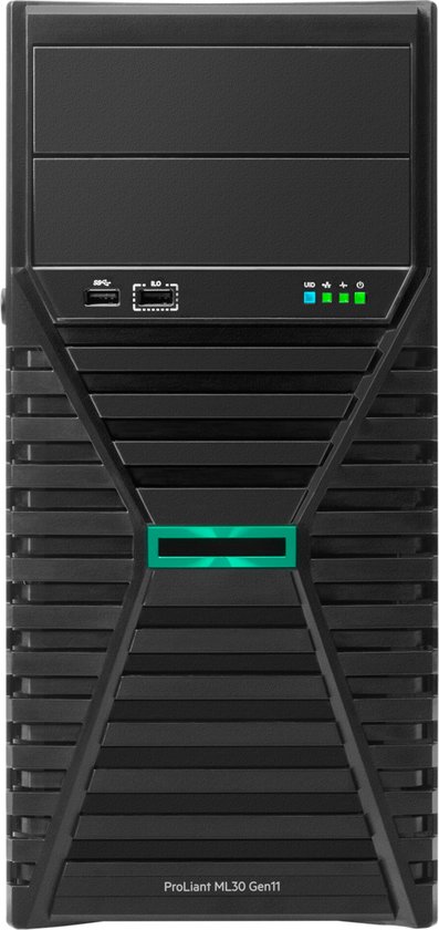 HPE ProLiant ML30 Gen11 server 960 GB Tower (4U) Intel Xeon E E-2434 3,4 GHz 32 GB... | bol