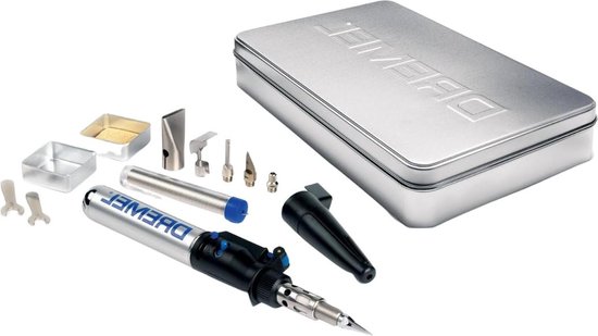 VersaTip Soldeerbout & Brandbout Set - 6 Verwisselbare Punten - Zwart ...