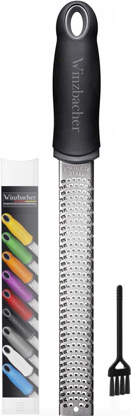 Winzbacher® - Premium zester rasp, parmezaanse rasp, citroenrasp ...