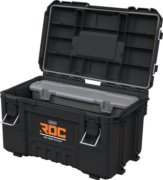 Keter Pro Gear Toolbox - 57,1x35,6x31,6cm - Zwart | bol