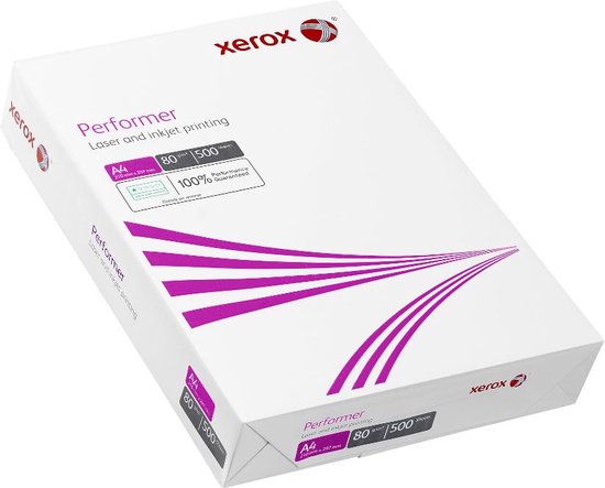 Xerox papier voor inkjetprinters Performer White Paper - A3, 80 gsm | bol