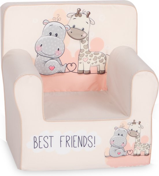 Kindersofa best friends - dieren - kinderbank - kinderstoel - 1 jaar ...