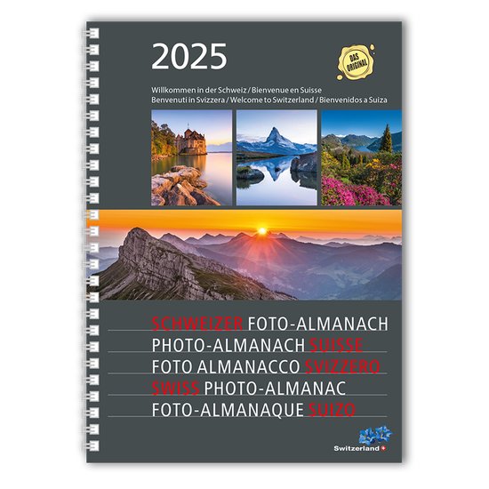 Calendaria - Almanak - Schweizer Foto-Almanach 2025 (A5) - Zwitserland ...