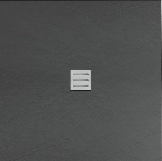 ALONI Receveur de Douche Aloni Queen Mat Anthracite 90x90cm ...