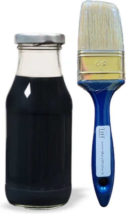 Esatto wasvernis bijna zwart - verfkwast - 500ml - vernis - hout ...