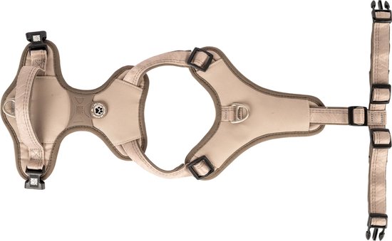 Max&Molly - GOTCHA! Smart ID Met QR Code - Honden Harnas - Zandbeige ...