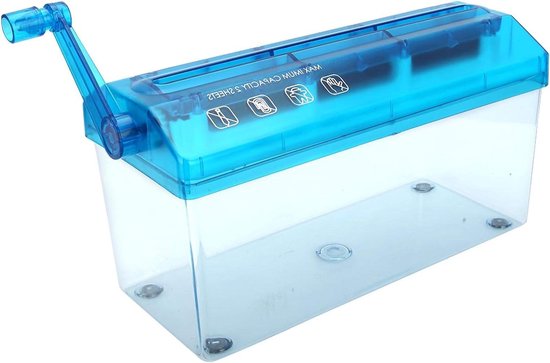 Paper Cutter - Anti-Slip Handmatige Desktop Strip Papierversnipperaar ...