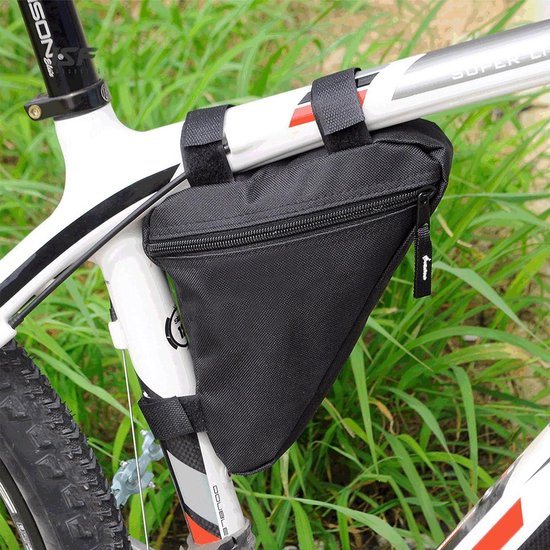 Driehoek frame tas fiets - voorste stuurtas zadel opbergtas ...